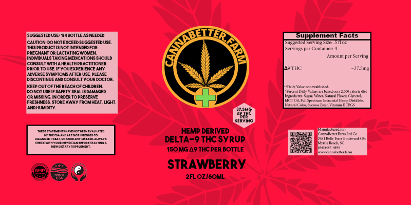 CBD Delta 9 & Delta 8 Pure Hemp - CannaBetter.Farm Ltd. Co